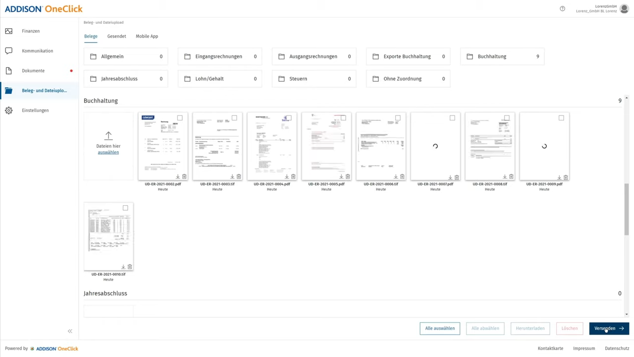 Simba Buchhaltungs-Schnittstelle für Amagno – workcentrix