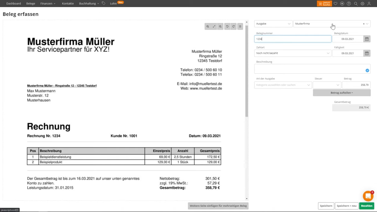 lexoffice – workcentrix
